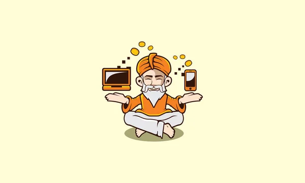 100,000 Guru cartoon Vector Images | Depositphotos