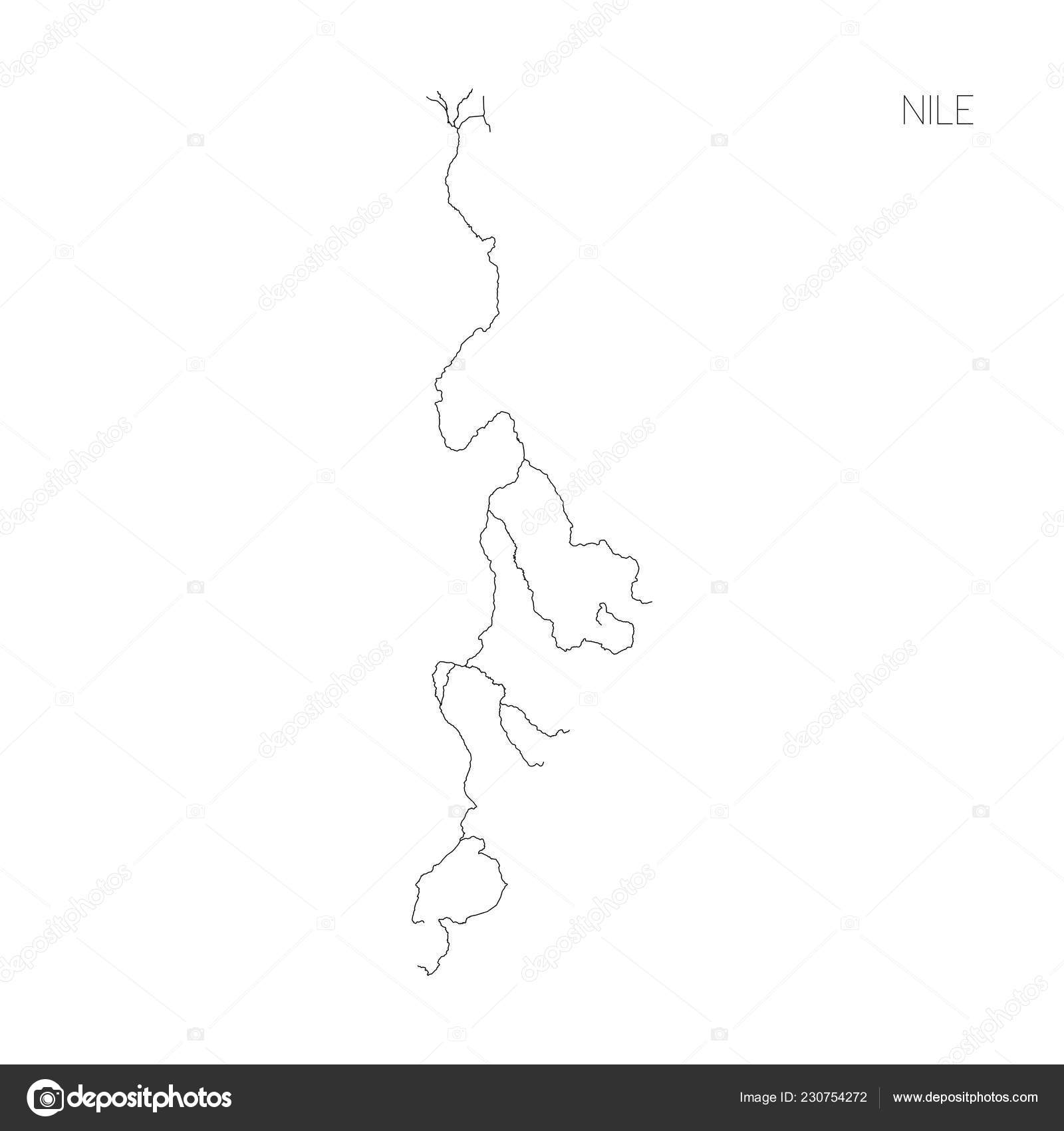 Kleurplaat Rivier De Nijl