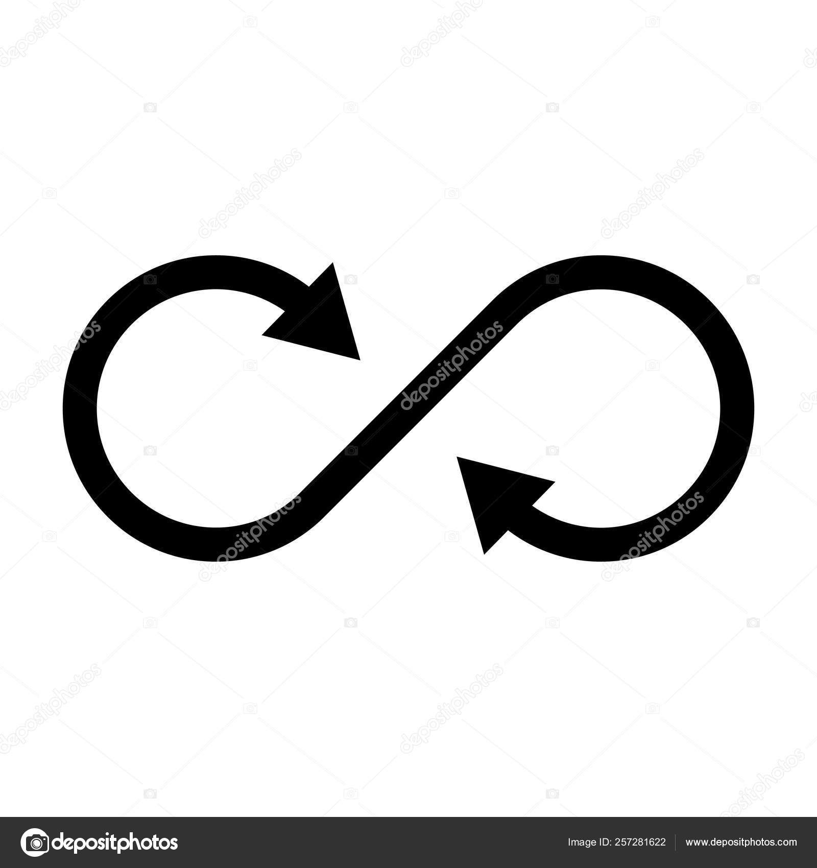 Infinity Symbol Arrows