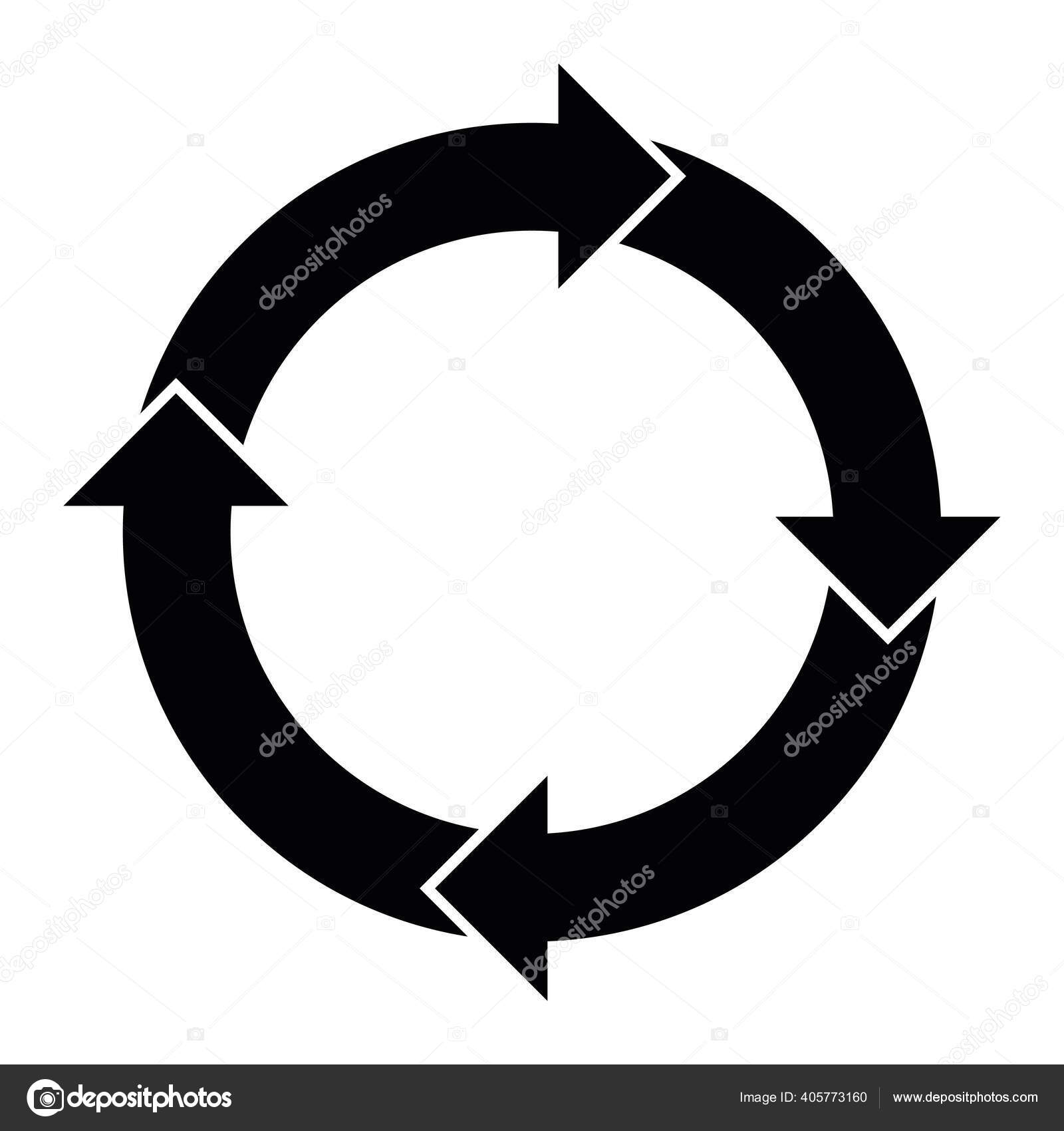 Flechas Circulo Vector Flechas Circulo Png Imágenes | PNGWing