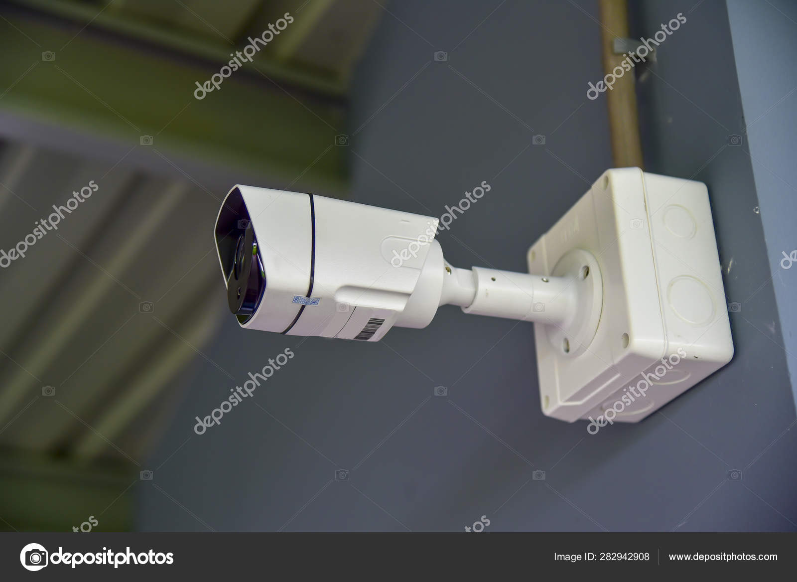 Wireless Cctv Infrared Camera Technology Look Security Area — Stock ...
