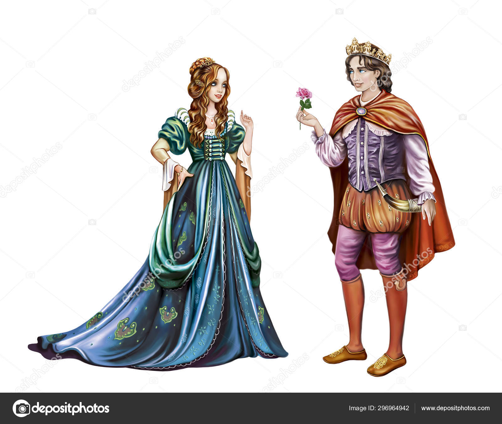 Medieval Prince Drawing