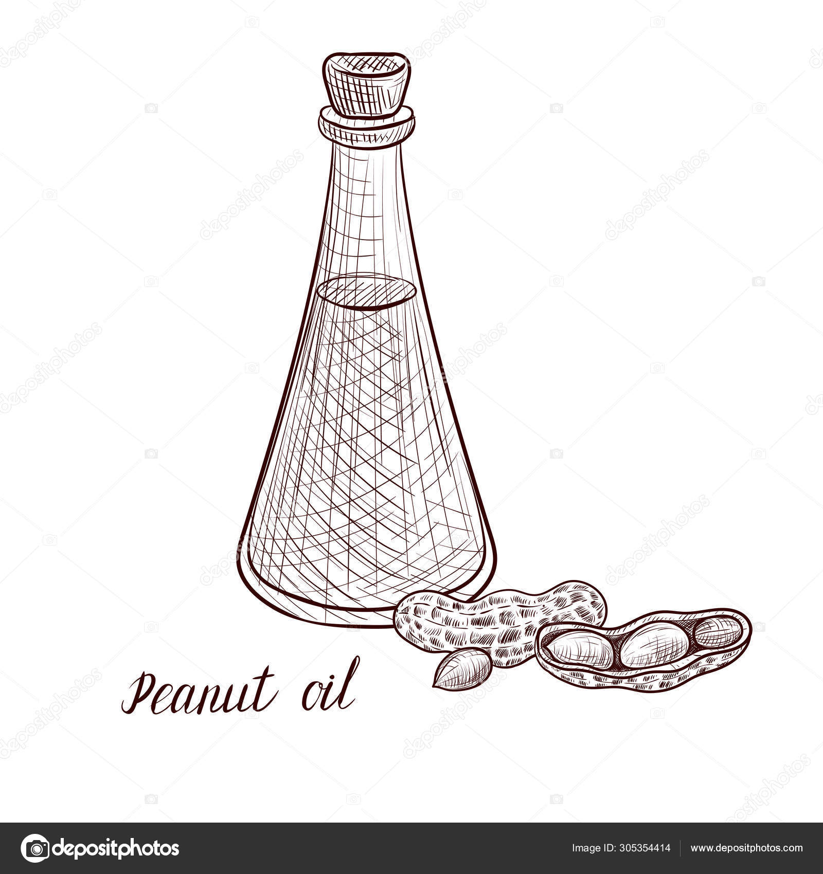 Cooking Oil Drawing