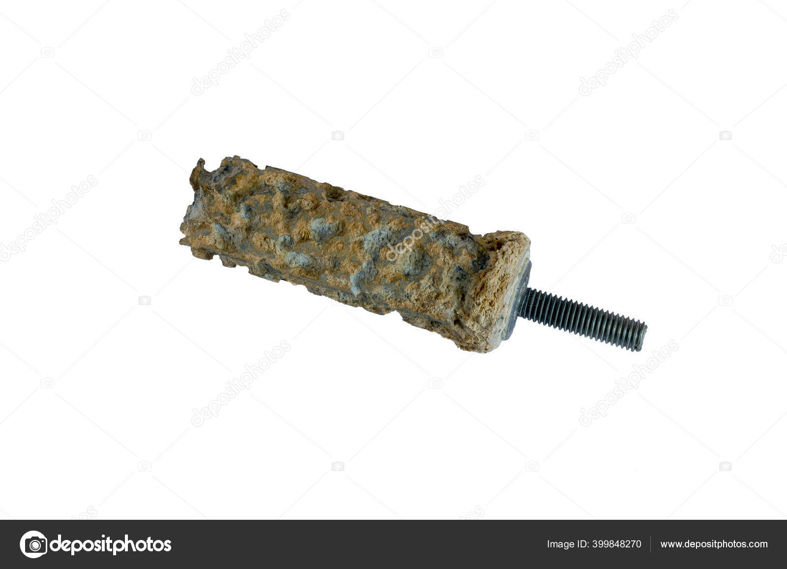 Old Anode Water Heater Worn Magnesium Anode Rod Protect Boiler Stock ...