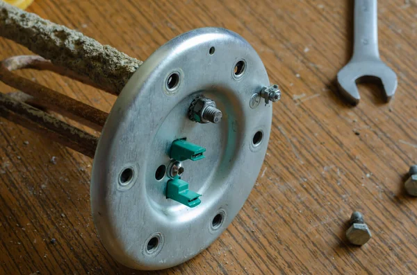 Details Disassembled Water Heater Anode Heating Element Temperature ...