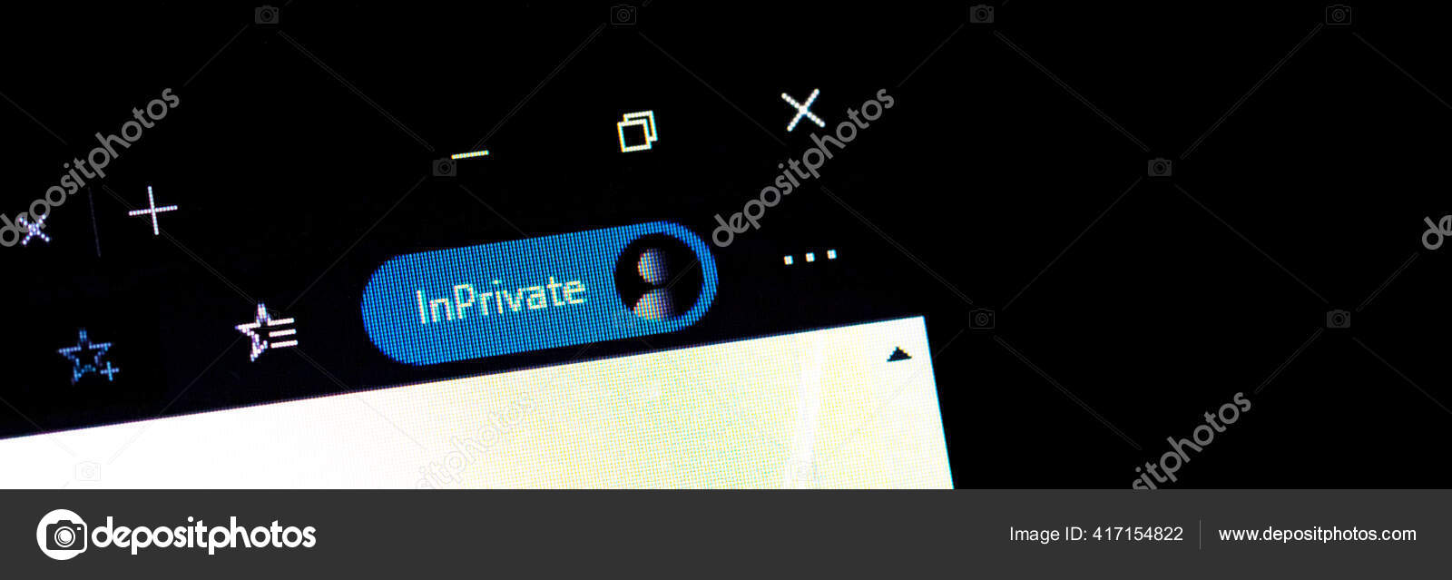 Microsoft Edge Navegador Web Inprivate Navegación Privada Incógnito ...