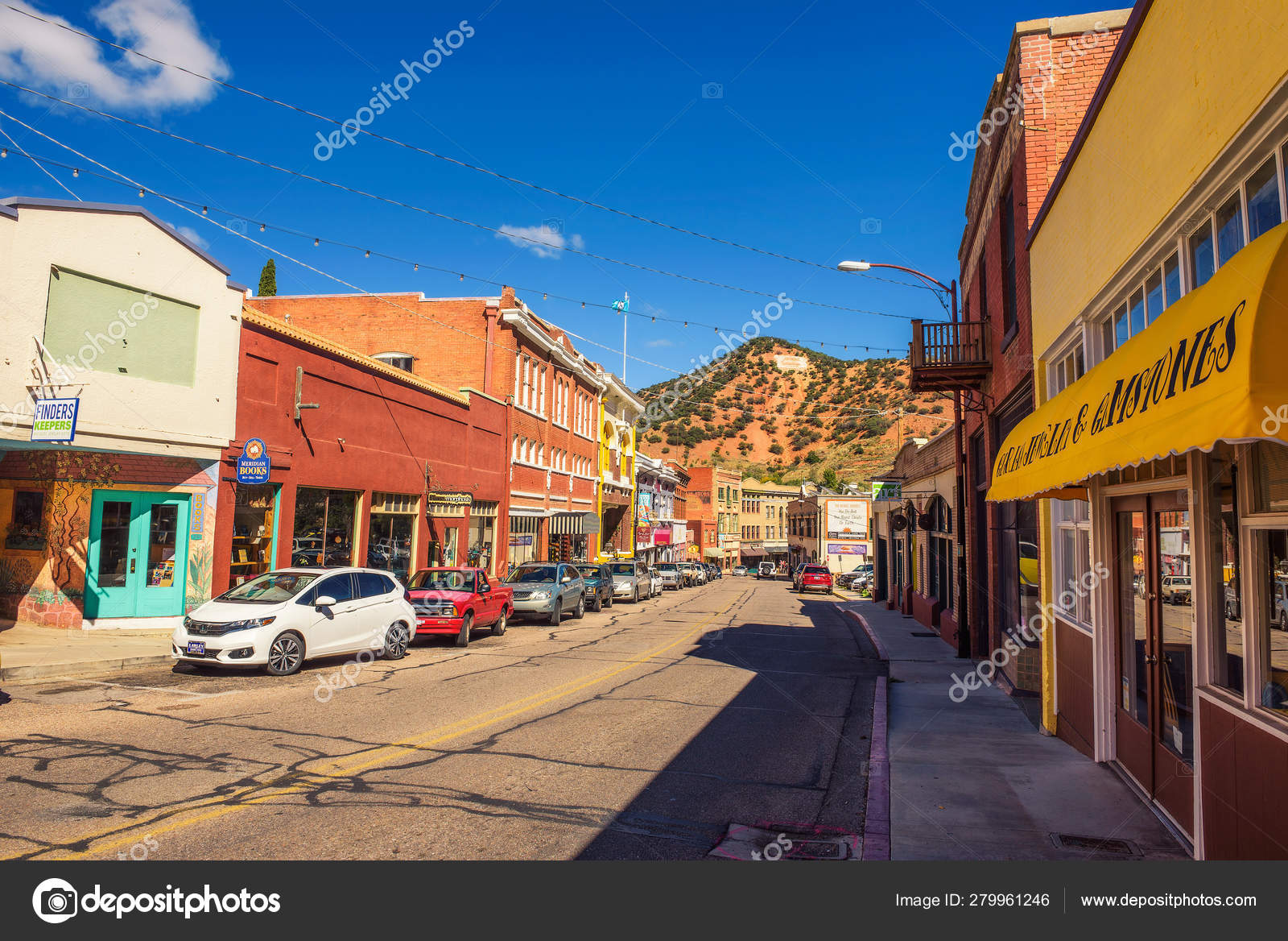 Downtown Bisbee in the Mule Mountains of southern Arizona – Stock Editorial Photo © miroslav_1 ...