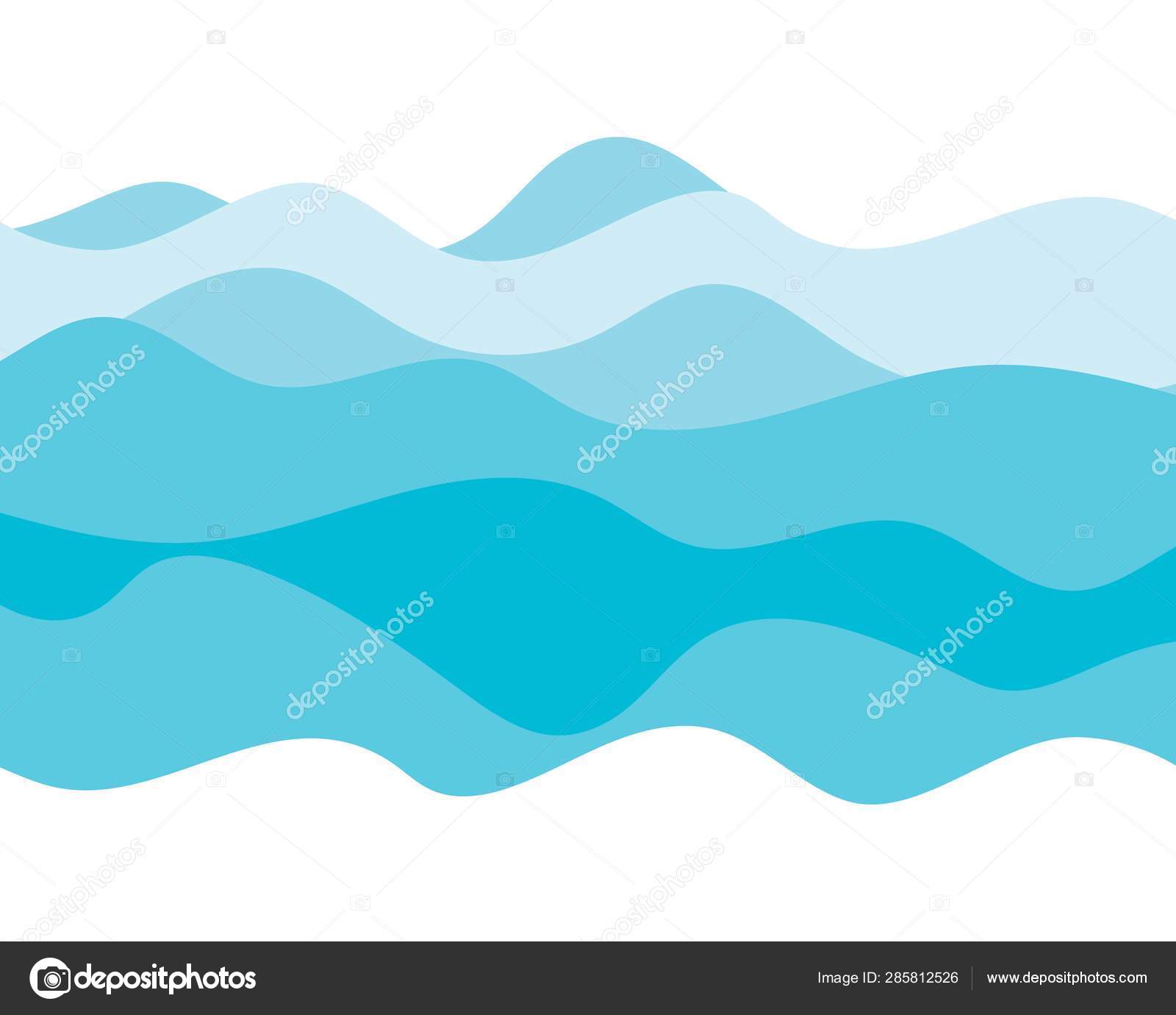 Wave background template Stock Vector Image by ©ahmadwahyu27@gmail.com ...