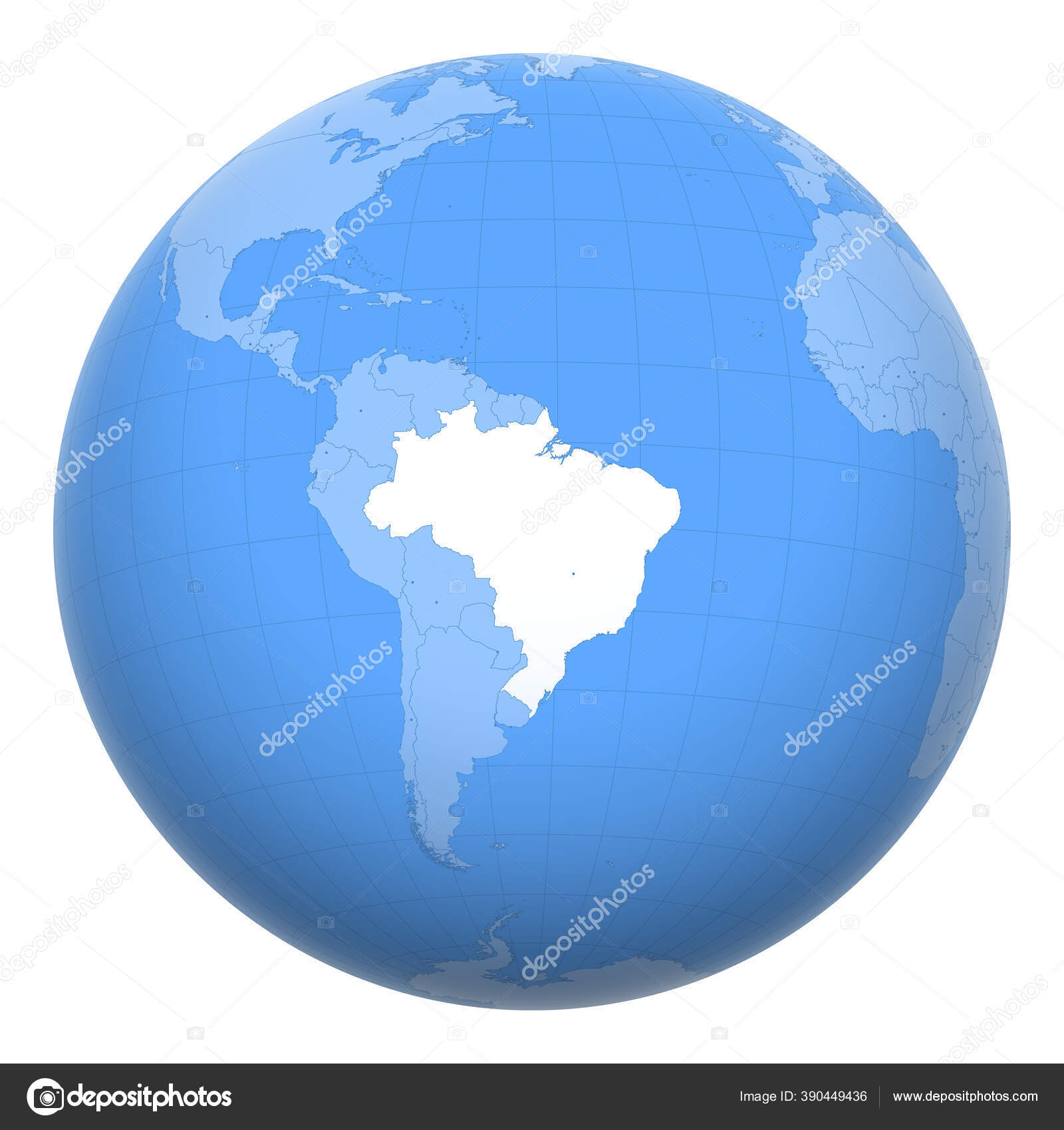 Brazil Location In The World