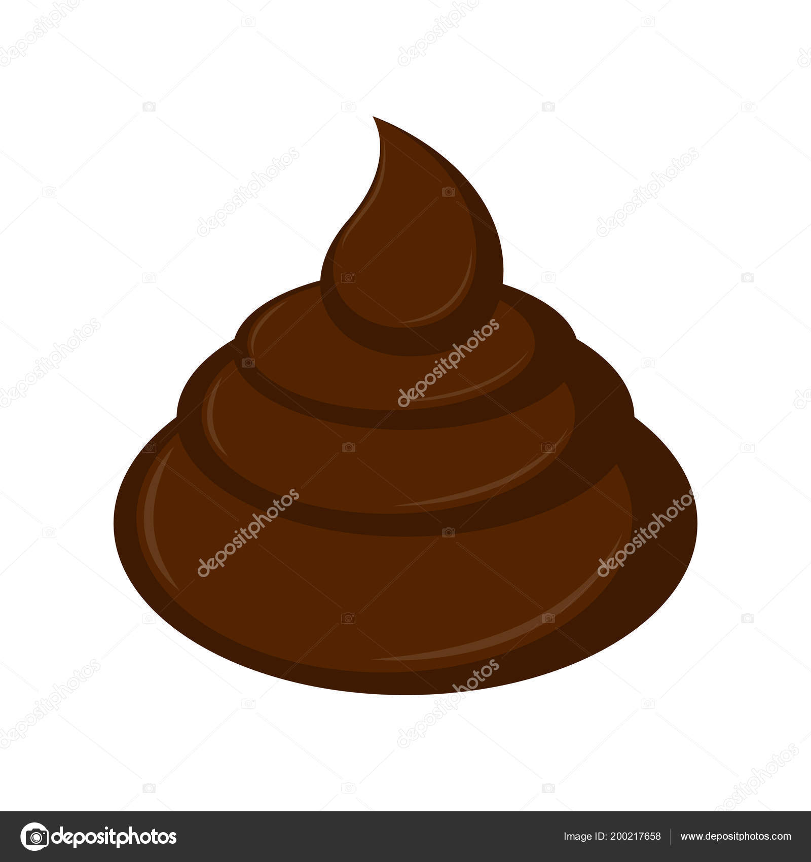 Image vectorielle Isolée icône caca par ©JoKalar01 - 200217658