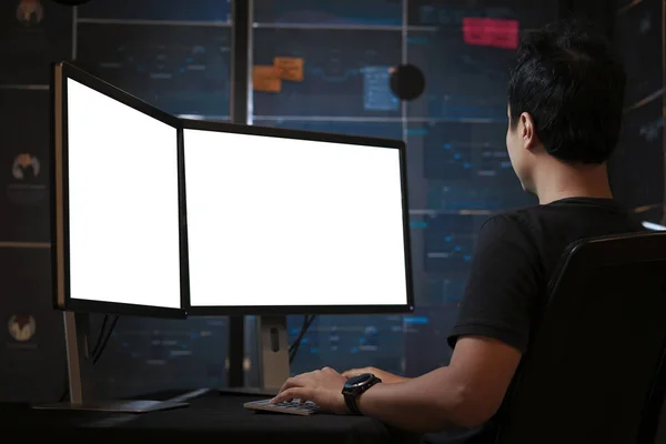 Working in computer Stock Photos, Royalty Free Working in computer Images | Depositphotos