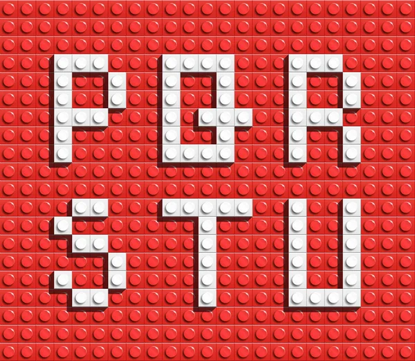 Lego schriftart Stock-Vektorbilder | Depositphotos