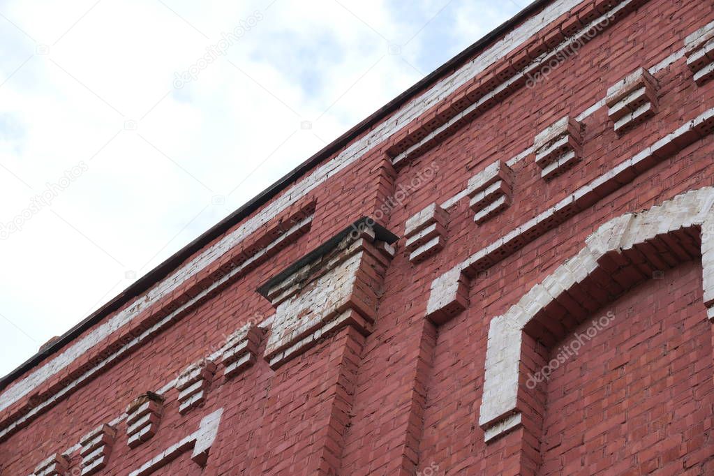 Detalles y elementos de la fachada de los edificios. Imagen de fondo ...