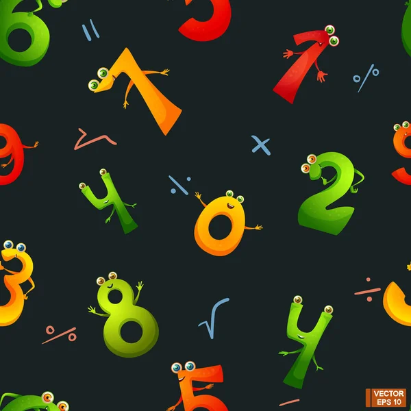 Numbers and mathematical operations Vector Art Stock Images | Depositphotos