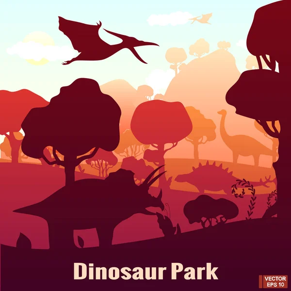 23,780,607 Dinosaur park Vector Images | Depositphotos