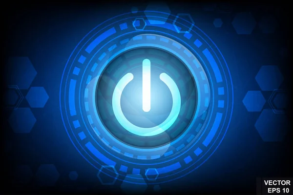 Power button — Stock Vector © archibald1221 #4855681 Power button — Stock Vector © archibald1221 #4855681