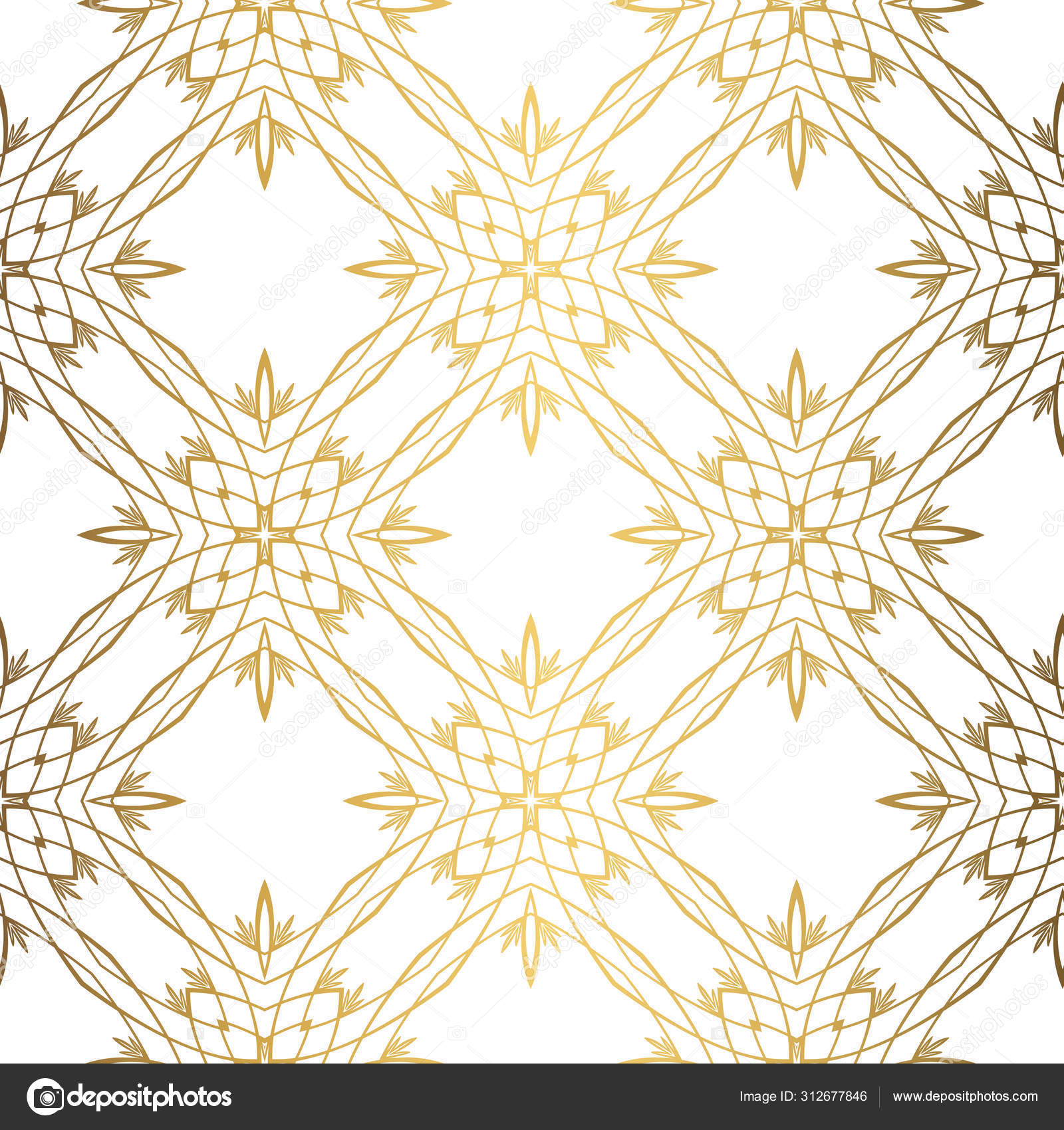 Elegant Gold Background Pattern