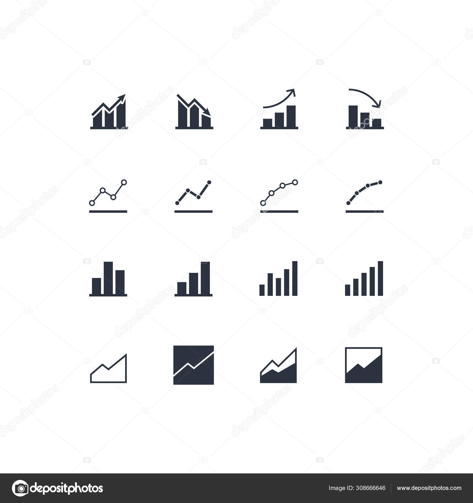 Flat Chart Icon