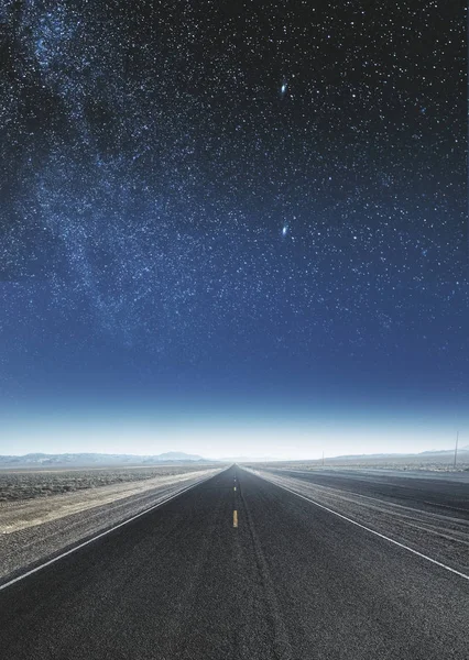Starry Night Road — Stock Photo © davidschrader #16353321