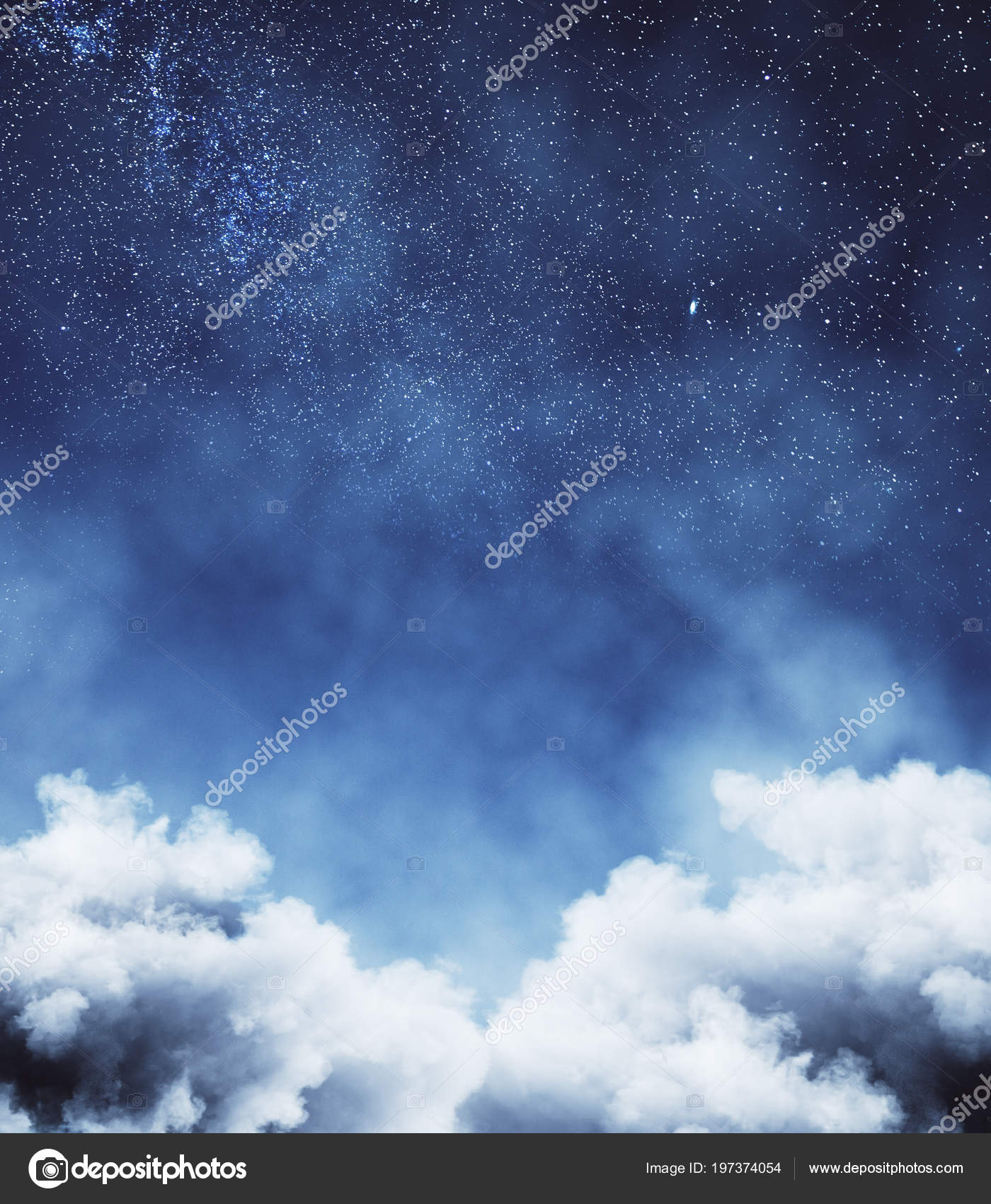 Creative Cloud Sky Backdrop Dreams Nature Concept Stock Photo by ...
