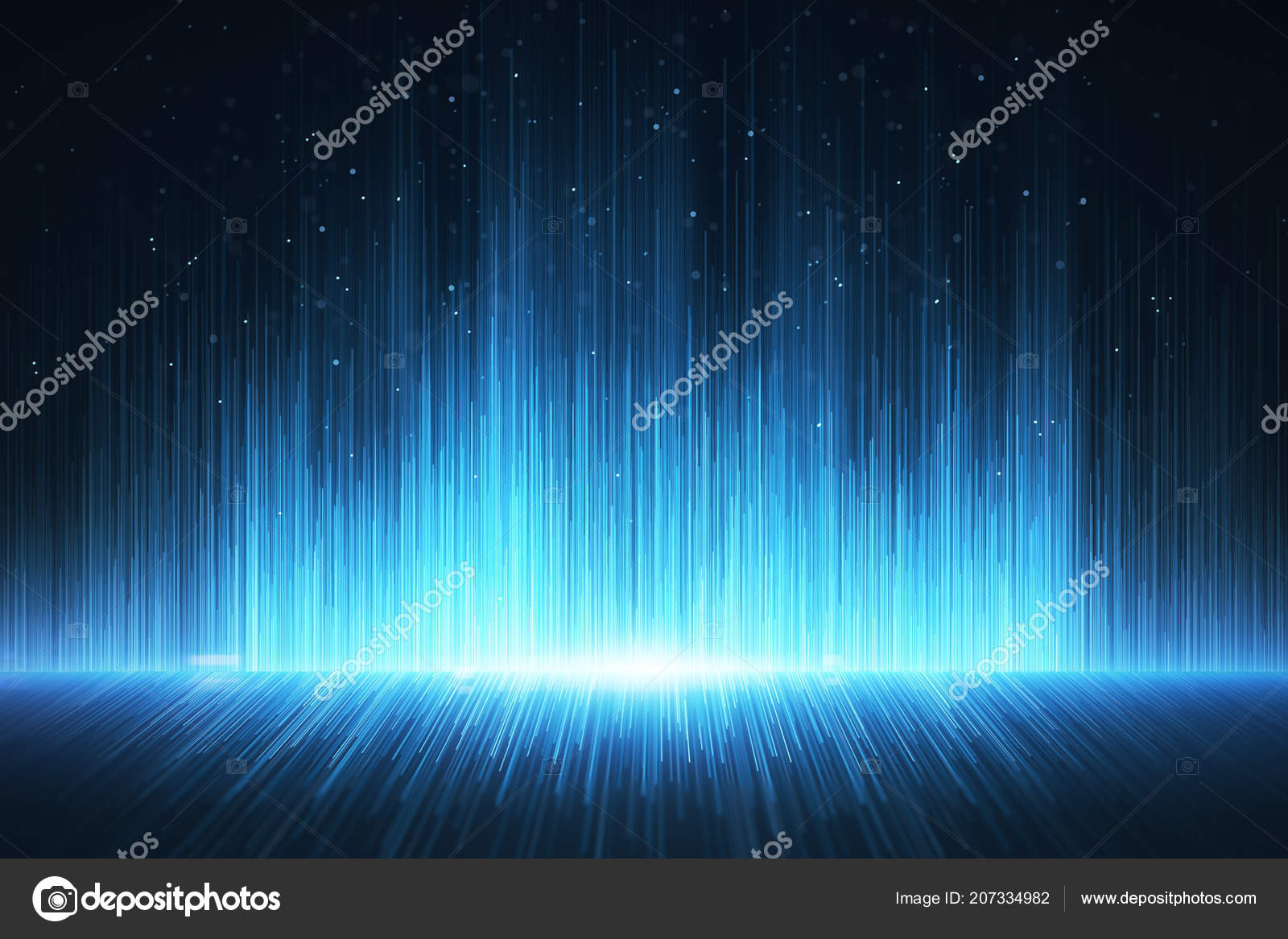 Glowing Blue Digital Rays Background Design Concept Rendering Stock ...