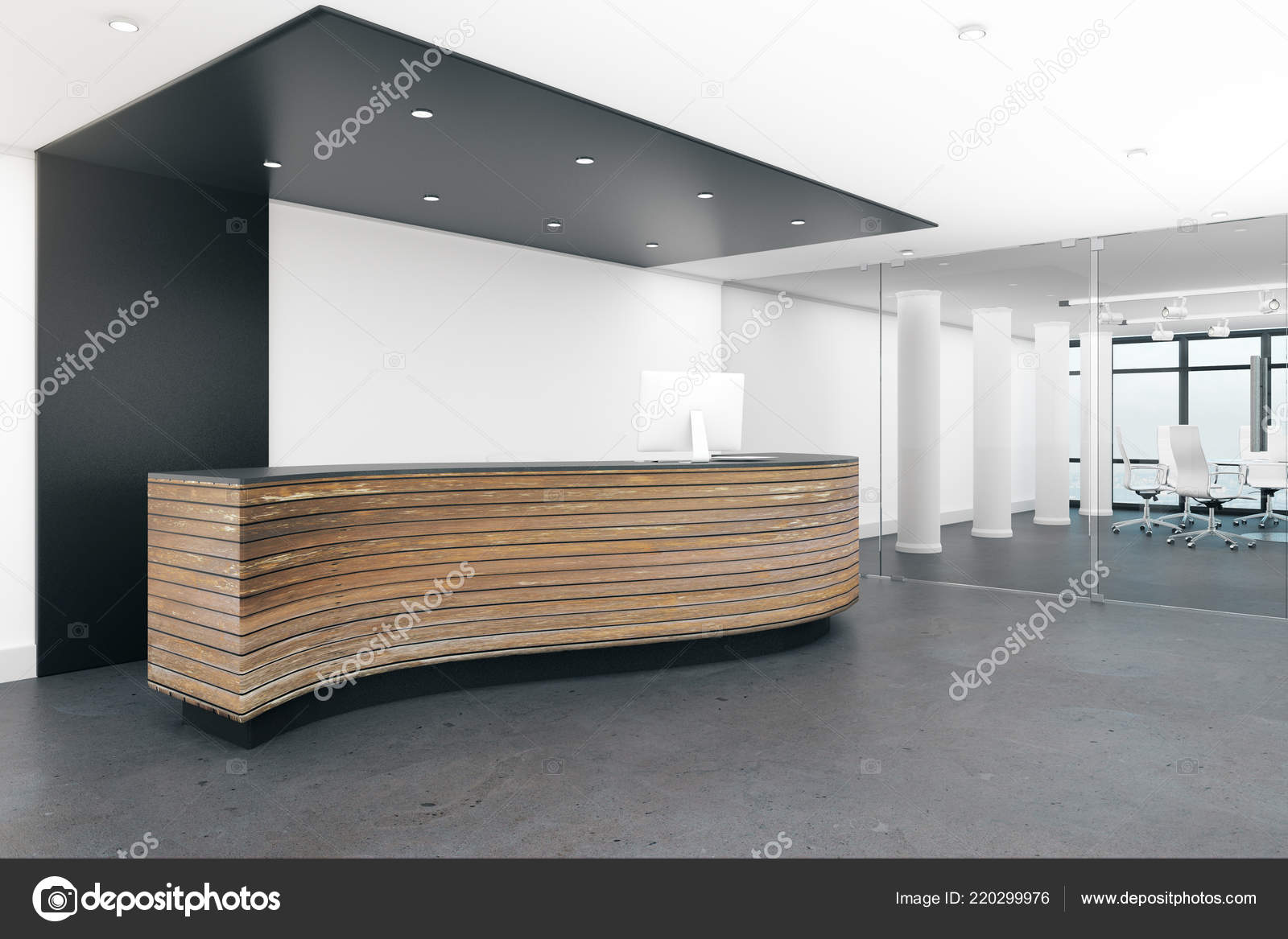 Modern Lobby Design Concept