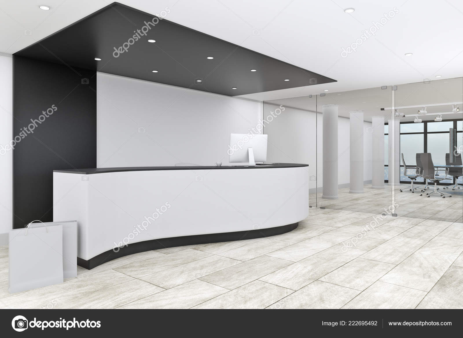 Contemporary Office Reception Design