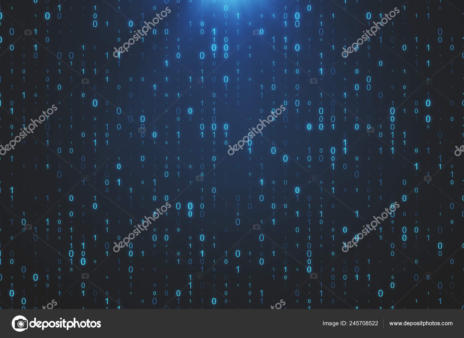 Creative Binary Code Backdrop Numbers Computing Concept Rendering Stock Photo by ©peshkov 245708522