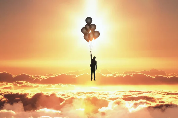 Persona volando fotos de stock, imágenes de Persona volando sin ...