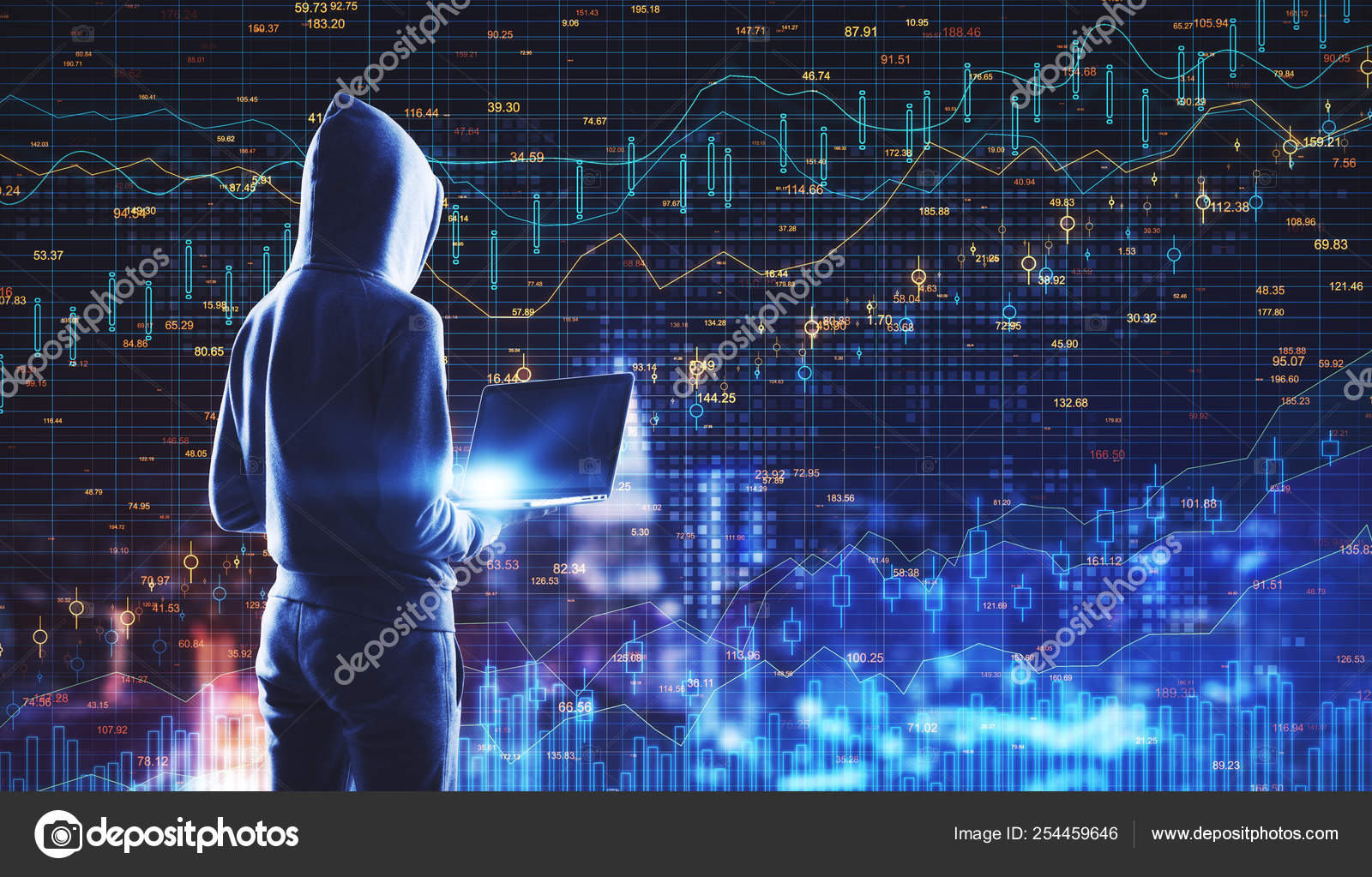 Hacking and trade concept Stock Photo by ©peshkov 254459646