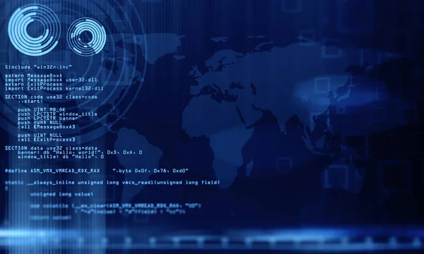 Creative Glowing Blurry Global Delivery Scheme Hologram Transport Dock ...