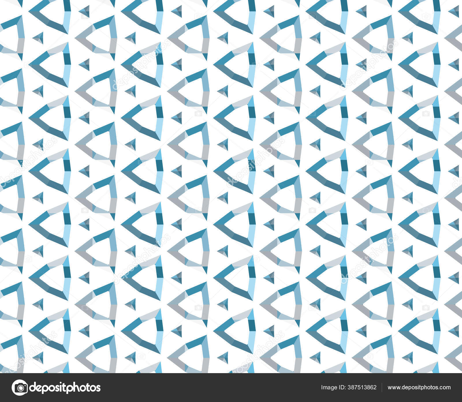 Vector Seamless Pattern Line Art Stock Vector by ©GeometricPatterns ...