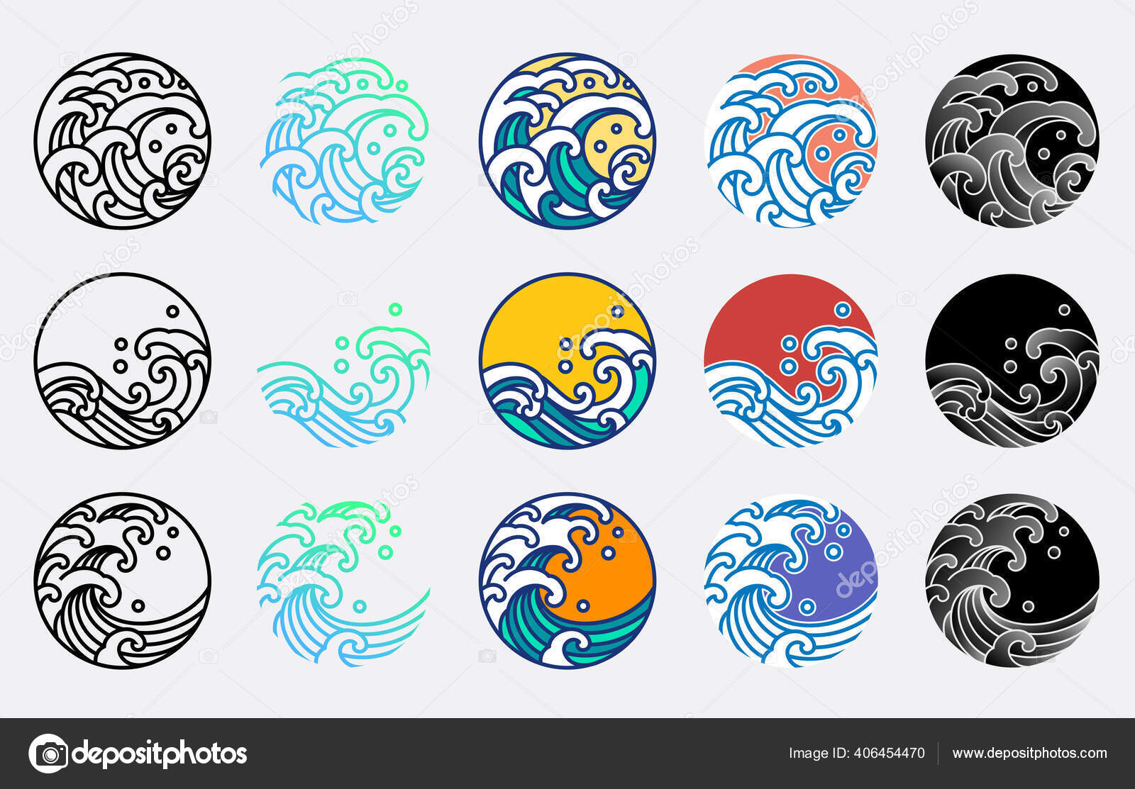 Japanese Water Pattern
