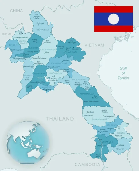 22,676,399 Laos map Vector Images | Depositphotos