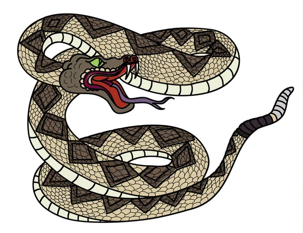 Japanese Snake Head Drawing