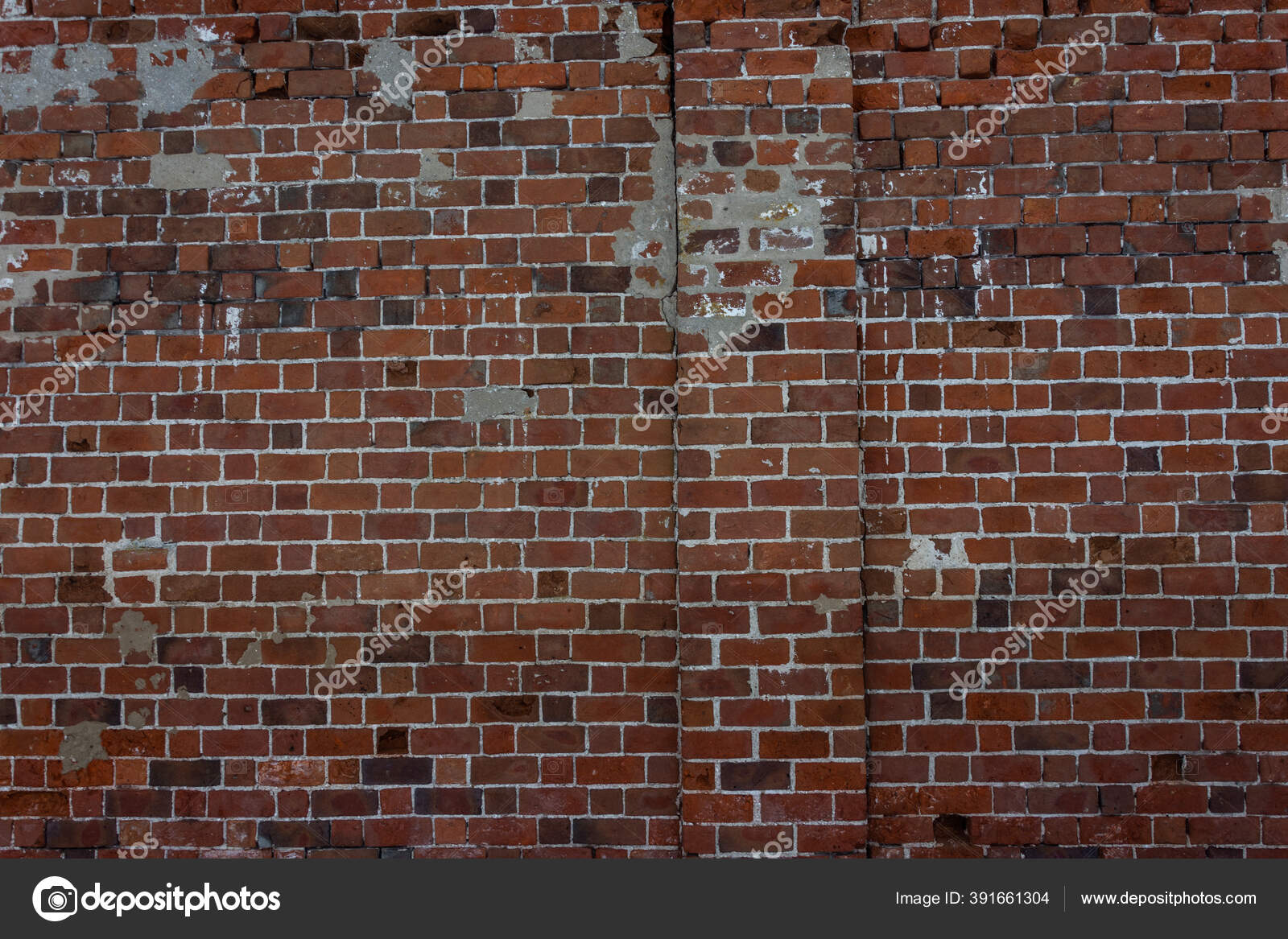 Texture Red Brickwork — Stock Photo © DmitriyDanilov #391661304