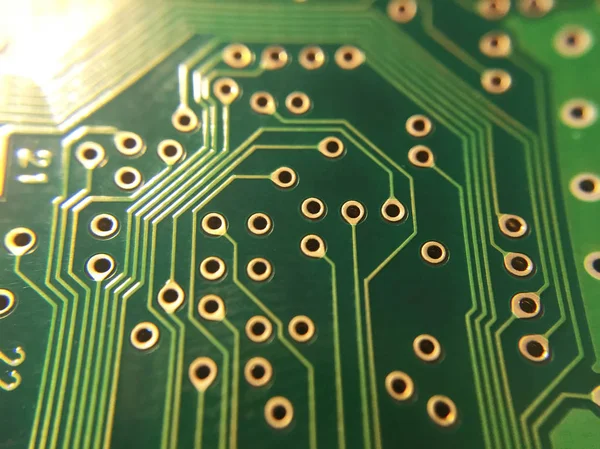 Closeup View Pcb Micro Motherboard Stock Photo by ©zoltanmajor 276603492