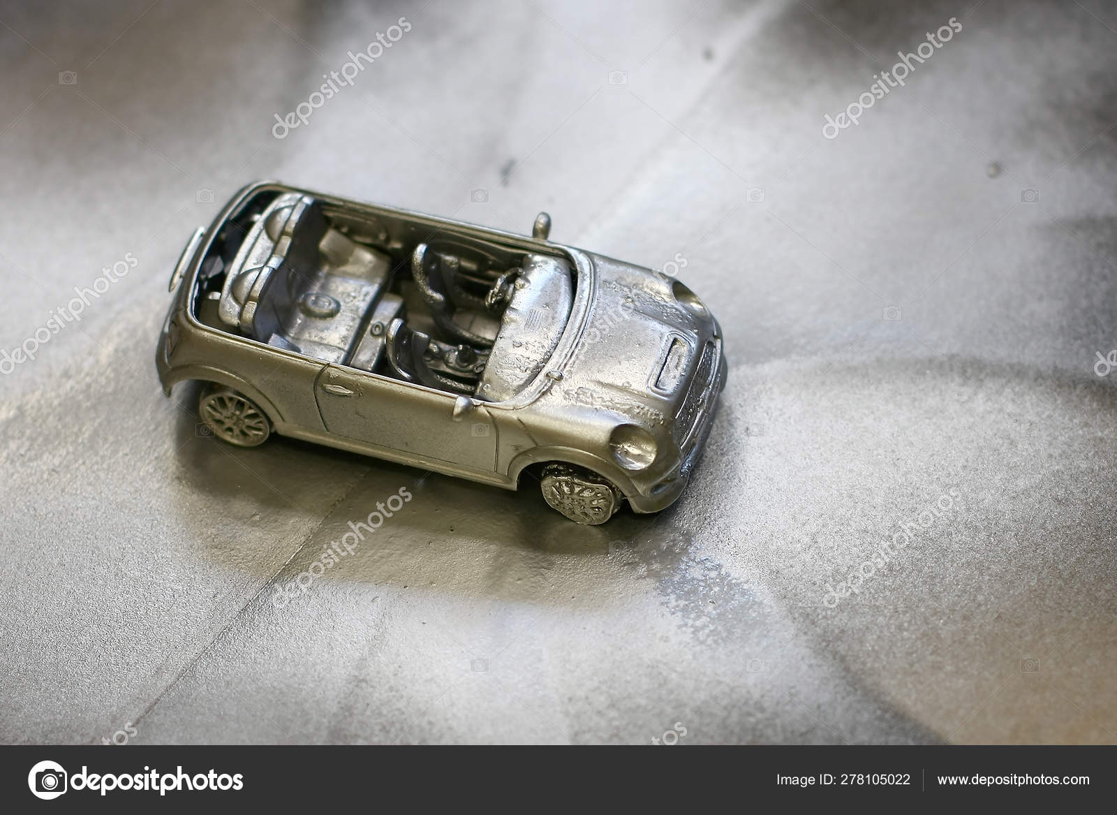 Toy Car Grey Metallic Background Stock Photo by ©zoltanmajor 278105022