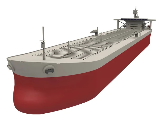 Designed Set Cargo Ships Containers Render Illustration — Stock Photo ...