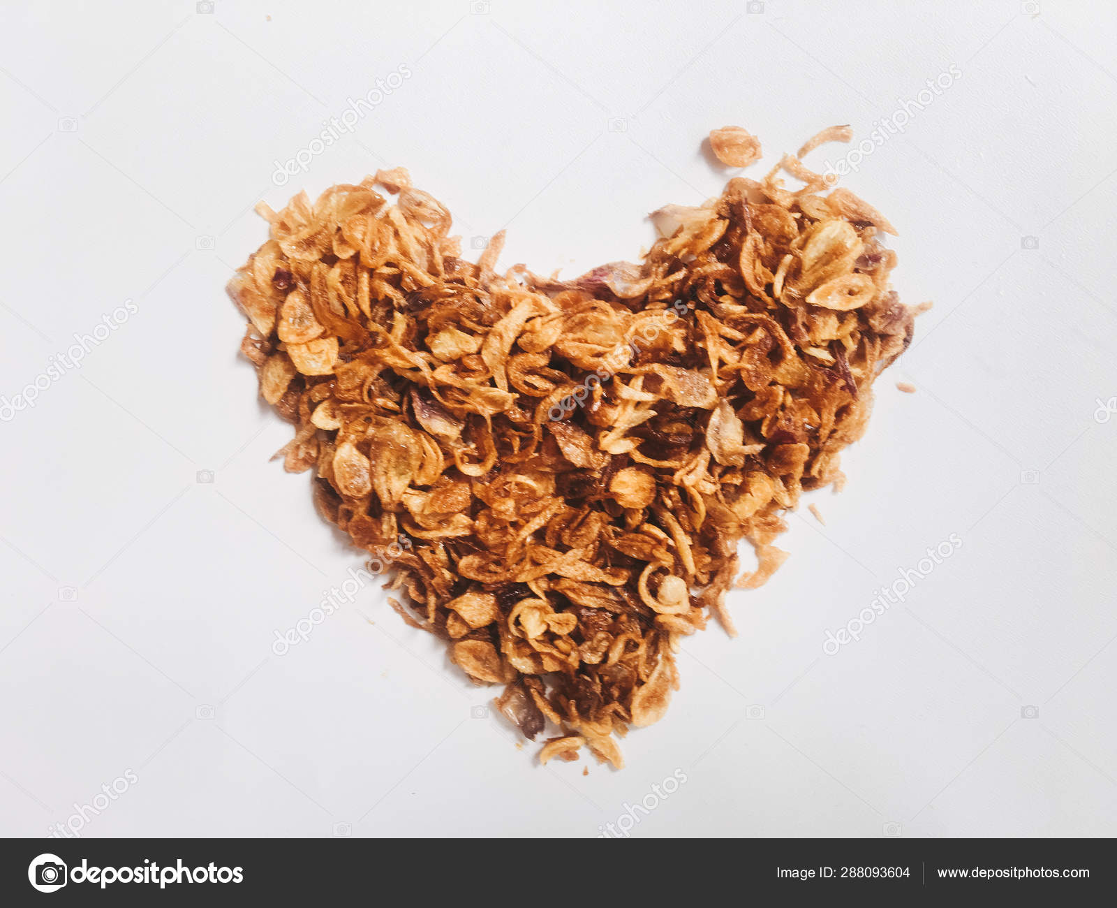 Indonesian Spicy Chicken Crush Chilli Garlic Flavour Served Heart Shape ...