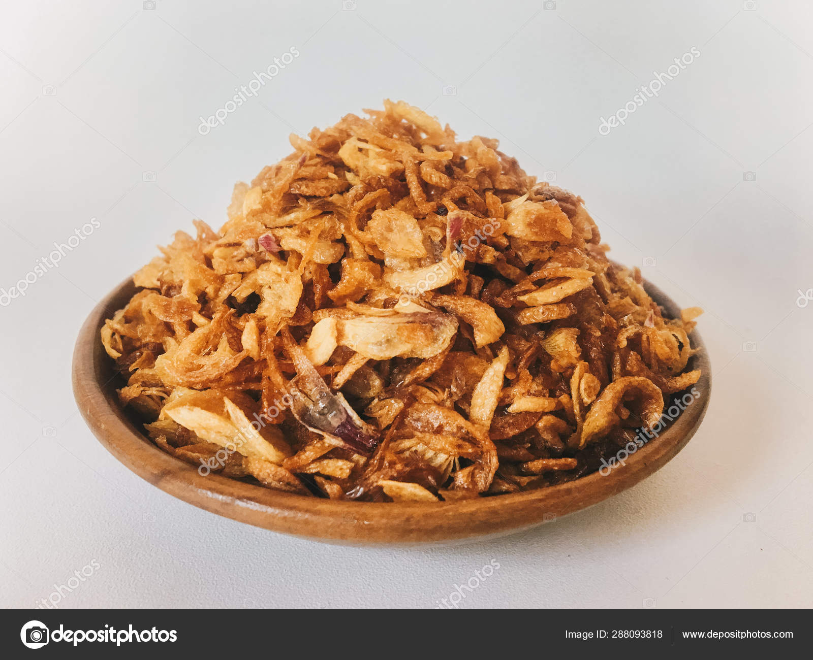 Indonesian Spicy Chicken Crush Chilli Garlic Flavour Served Wooden Bowl ...