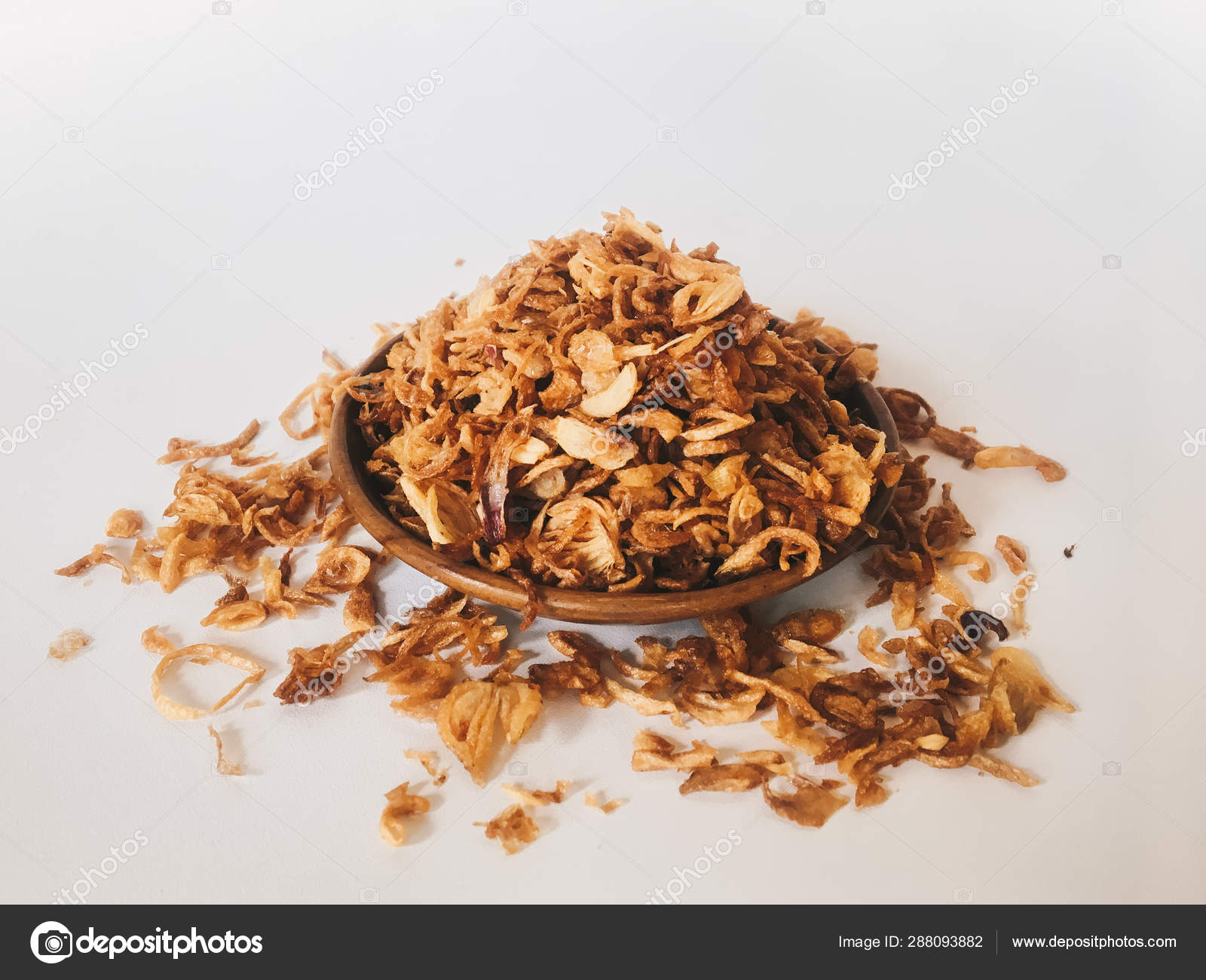 Indonesian Spicy Chicken Crush Chilli Garlic Flavour Served Wooden Bowl ...