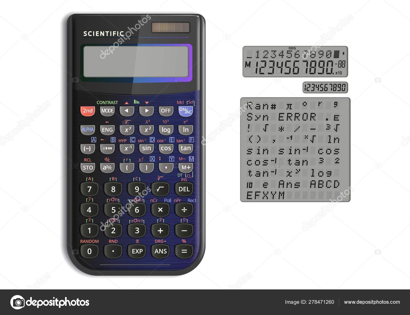 Scientific Calculator Clipart