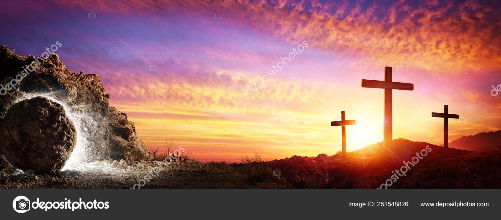 Easter Sunrise Tomb