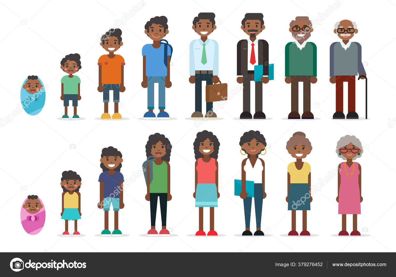 People Of Different Races And Ages