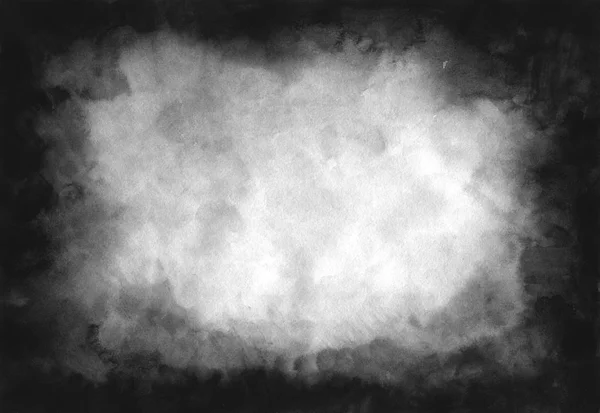 Grey shades watercolor background. Abstract black and white ink effect ...