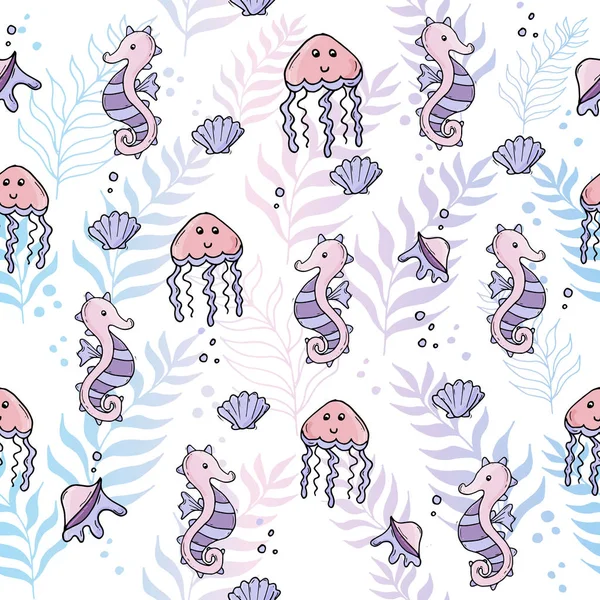 Shells patterns Vector Art Stock Images | Depositphotos