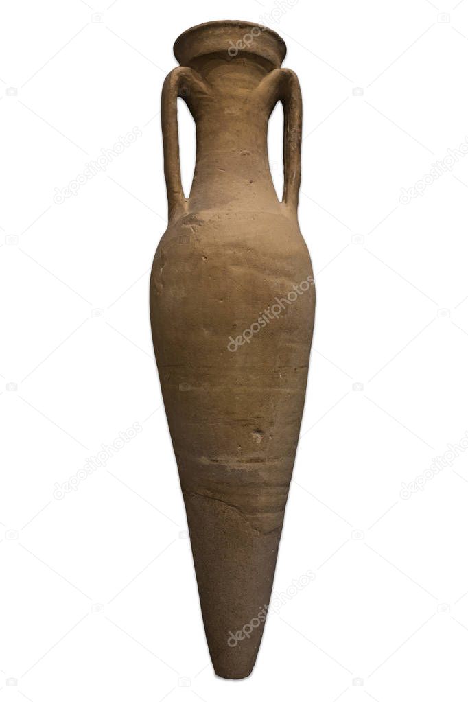 Córdoba, España - 7 de diciembre de 2018: ánfora romana para el vino ...