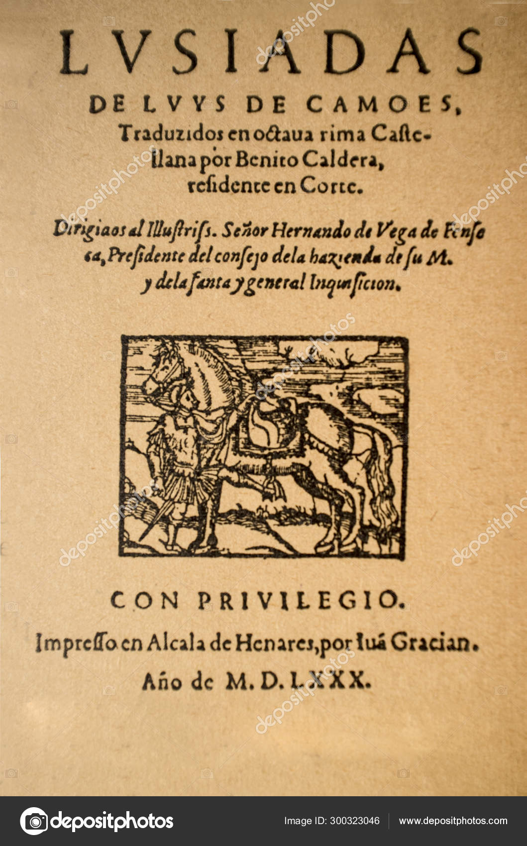 Os Lusiadas written by Luis de Camoes — Stock Editorial Photo © WHPics ...