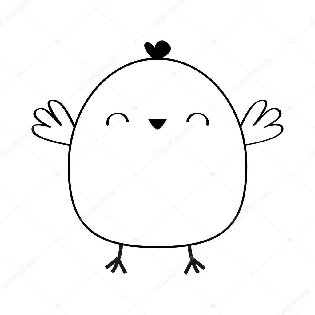 Contorno De Pollito De Pascua